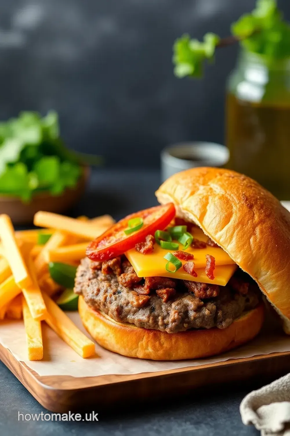 Ultimate Fry Juicy Burger with Bold Toppings: 7 Delicious…